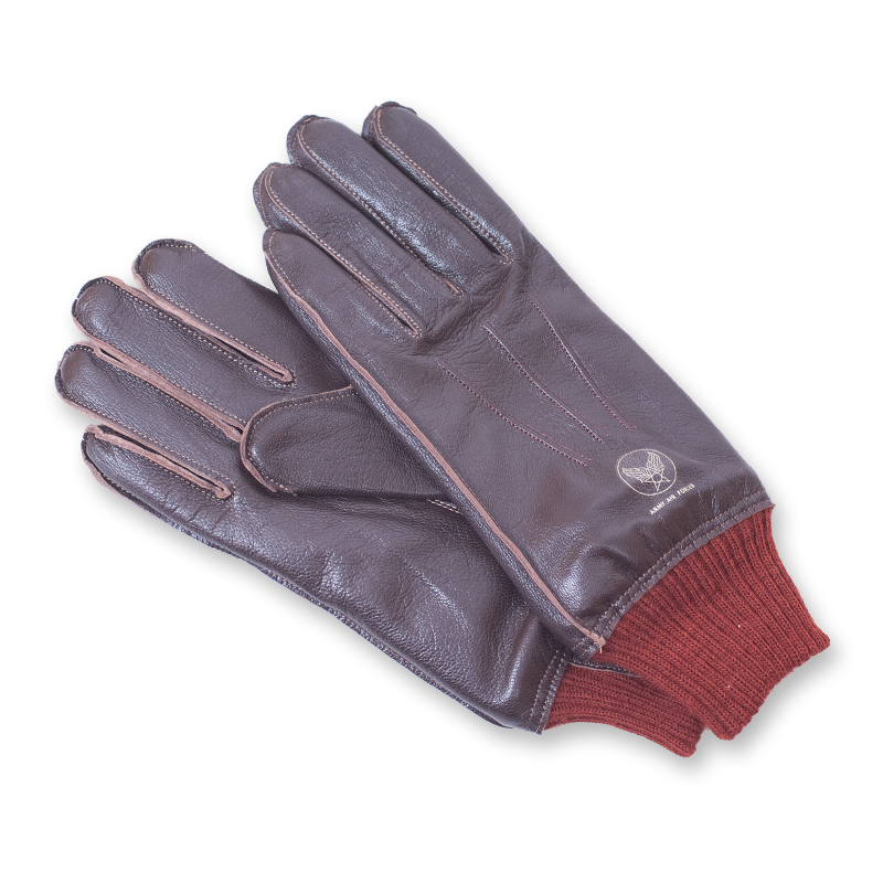 TYPE A-10 FLIGHT GLOVE RUST CUFF