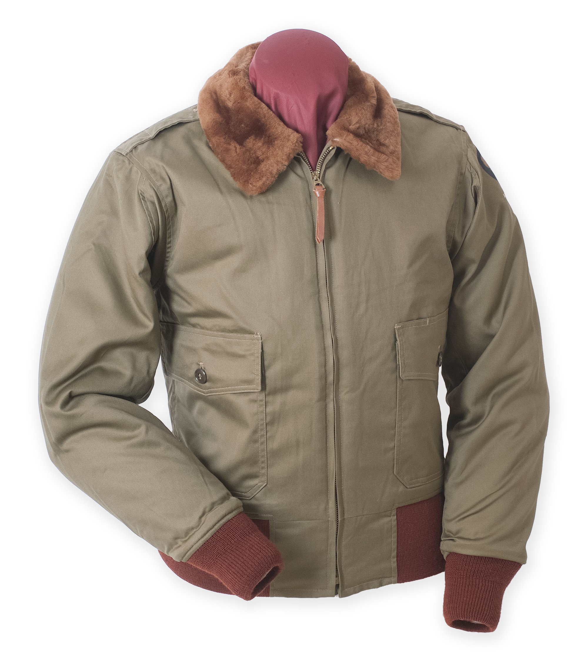 B-10 SUPERIOR TOGS RED KNIT