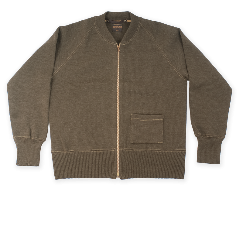 TYPE C-2 PILOTS ZIP SWEATER