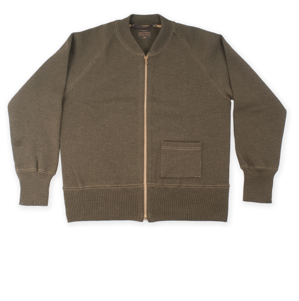 TYPE C-2 PILOTS ZIP SWEATER